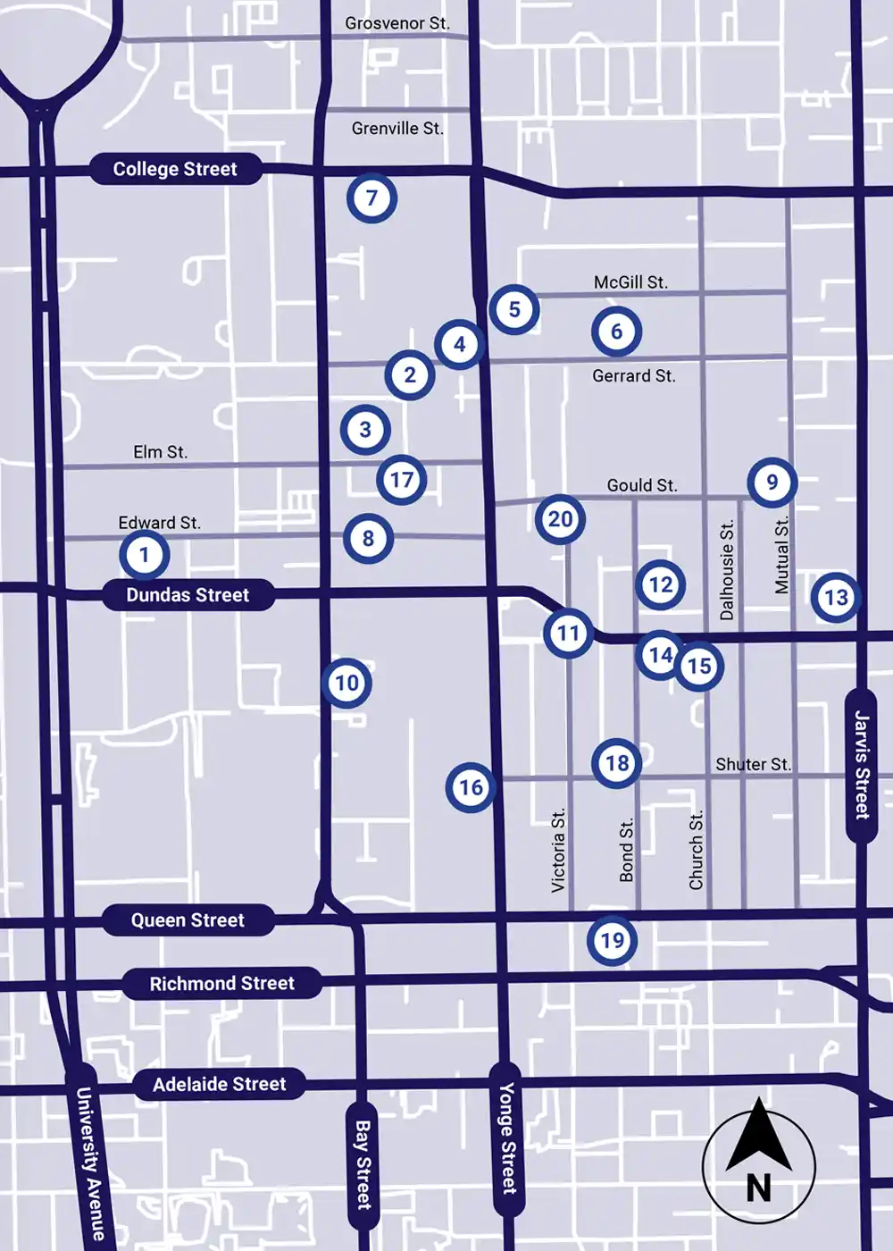 Vehicle Parking Map | Downtown Yonge BIA